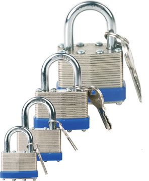 40mm Laminated Steel Padlock