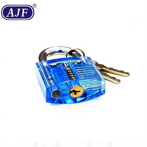 AJF Colorful Padlock Pick Visible Lock Transparent Cutaway Inside View ...